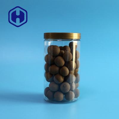China Bulk 750ml PET Plastic Jars for Food Packaging Clear Cylindrical T-Shirt Toys for sale