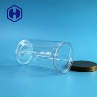 China Bulk 750ml PET Plastic Jars for Food Packaging Clear Cylindrical T-Shirt Toys for sale