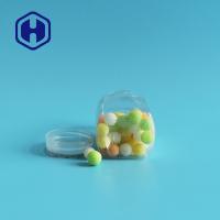China Mini 100ml Plastic Packaging Jar For Chocolate Beans Sweets Granule Small Square for sale