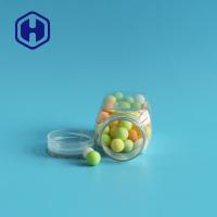 China Mini 100ml Plastic Packaging Jar For Chocolate Beans Sweets Granule Small Square for sale