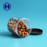China 710ml 24oz Wide Mouth Plastic Food Storage Jar - Leak Proof PET Container 96x118mm for sale