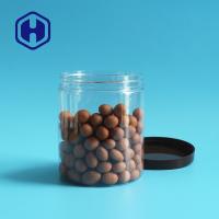 China 710ml 24oz Wide Mouth Plastic Food Storage Jar - Leak Proof PET Container 96x118mm for sale