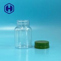 China 130ml Clear PET Plastic Jar with 40mm Diameter - Food Grade Candy Packaging Container with Leak-Proof Seal for sale