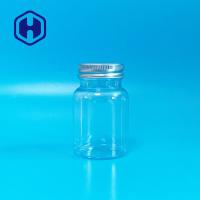 China 130ml Clear PET Plastic Jar with 40mm Diameter - Food Grade Candy Packaging Container with Leak-Proof Seal for sale