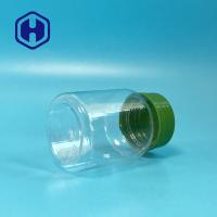 China 130ml Clear PET Plastic Jar with 40mm Diameter - Food Grade Candy Packaging Container with Leak-Proof Seal for sale