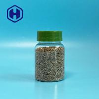 China 130ml Clear PET Plastic Jar with 40mm Diameter - Food Grade Candy Packaging Container with Leak-Proof Seal for sale