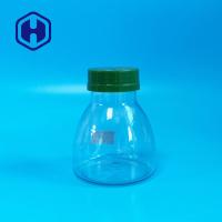 China Round Condiment Spice 200ml Plastic Packaging Jar Bpa Free Diameter 40mm for sale