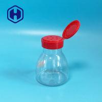 China Round Condiment Spice 200ml Plastic Packaging Jar Bpa Free Diameter 40mm for sale