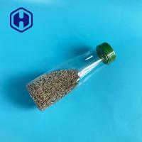 China 348ml Disposable Plastic Jar with Lid Small Mouth Long Tube for Sweets for sale
