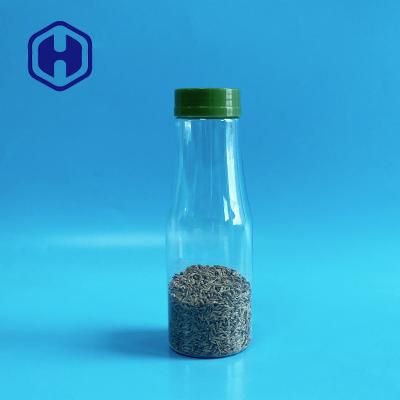 China 348ml Disposable Plastic Jar with Lid Small Mouth Long Tube for Sweets for sale
