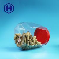 China 2480ml Leak Proof PET Food Grade Plastic Jar with Screw Lid Wide Mouth 120mm for sale