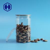 China 410ml 211# Easy Open Empty clear Plastic Pet Can For Food Leak Proof for sale