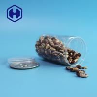 China 410ml 211# Easy Open Empty clear Plastic Pet Can For Food Leak Proof for sale