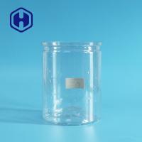 China Custom 830ml 401# PET Transparent Easy Open End Cans Food Packaging Leak Proof Airtight for sale