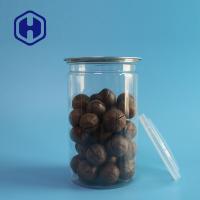 China Food Grade PET Plastic Canning Cans 680ml 83.3mm Diameter Transparent Spice Container for sale