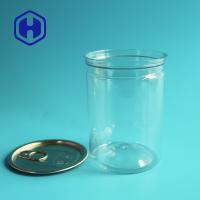 China 350ml Round Packing Plastic Spice Cans Sauce Tinplate Easy Open End for sale