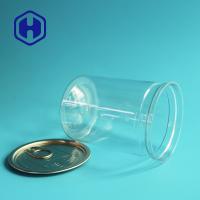 China 350ml Round Packing Plastic Spice Cans Sauce Tinplate Easy Open End for sale