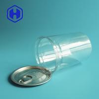 China 350ml Round Packing Plastic Spice Cans Sauce Tinplate Easy Open End for sale