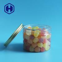 China Custom 260ml Plastic Cosmetic Jar Transparent PET Boby Butter Packaging Containers for sale