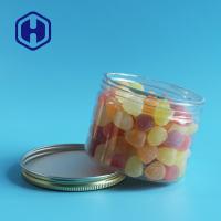 China Custom 260ml Plastic Cosmetic Jar Transparent PET Boby Butter Packaging Containers for sale