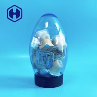 China Bulk 1250ml Egg Shape 42oz Pet Jar Packaging Custom FSSC for sale