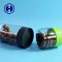 China 438ml 998ml Round Plastic Jars 168mm Height Customize Color for sale