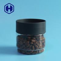 China BPA Free 438ml Round PET Stackable Jar with Lid Leak Proof Food Packing for sale