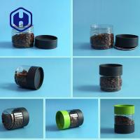 China BPA Free 438ml Round PET Stackable Jar with Lid Leak Proof Food Packing for sale