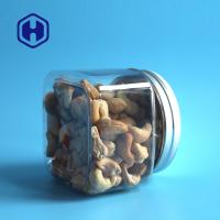 China 420ml 16oz Square PET Jar with Aluminum Cap for Food Packing Airtight Leak Proof for sale