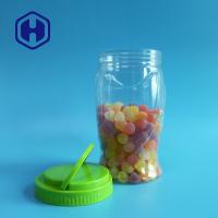 China Airtight 30oz 900ml Sealable Plastic Packing Jar With Liner Lids for sale
