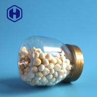 China SGS PET Plastic Jar 330ml 11oz Food Grade Packaging for Biscuits Snacks Peanuts Baby Food for sale