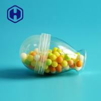 China 140ml BPA Free PET Airtight Plastic Jar Egg Shape for Baby Food Packaging for sale