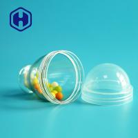 China 140ml BPA Free PET Airtight Plastic Jar Egg Shape for Baby Food Packaging for sale
