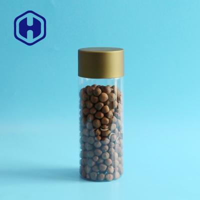 China BPA Free 1136ml PET Plastic Jar with Long Lid for Dry Fruits Popcorn Packaging for sale