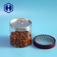 China 305# PET Plastic Can with Screw Cap 380ml Airtight Easy Open Packaging for Cashews Dates for sale