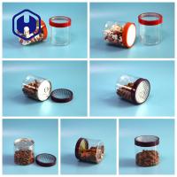 China 305# PET Plastic Can with Screw Cap 380ml Airtight Easy Open Packaging for Cashews Dates for sale