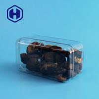 China Disposable Square PET Plastic Food Box 470ml Transparent Cake Pastries Packing for sale