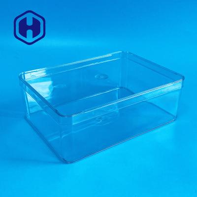 China 1180ml Disposable PET Food Packaging Box - 183x136x64mm BPA-Free Plastic Container for Chocolate and Dry Foods for sale