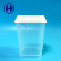 China Customized IML Plastic Storage Vessels Injection Molded Containers Food Grade 500ml for sale
