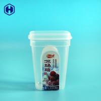 China Custom IML Plastic Containers 500ml to 2000ml for Food Beverage Storage for sale