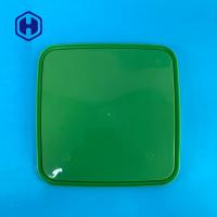 China 108oz Biscuit IML Container Luxury Cracker Square Custom Christmas Gift Food Packaging for sale