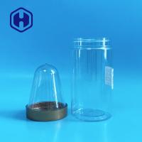 China 350ml Wide Mouth PET Jar Preform 72mm Neck 40g Weight Custom Screw Cover for Plastic Packaging Manufacturing for sale