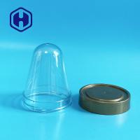 China 350ml Wide Mouth PET Jar Preform 72mm Neck 40g Weight Custom Screw Cover for Plastic Packaging Manufacturing for sale