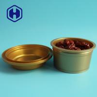 China Custom Hot Filling Disposable Plastic Bowl 250ml with Lid Seafood Instant Food Packaging for sale
