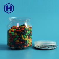 China Clear PET Aluminum Top Cans Food Grade Cylindrical Packaging 62.5mm Easy Peel Lid for sale