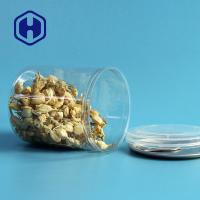 China Custom PET Can 500ml Food Grade Transparent Plastic Can with Easy Open End for sale