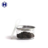 China Airtight Leak Proof Transparent PET Easy Open Can 200ml for Sauce Spice Dry Food for sale