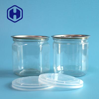 China Airtight PET Can with Easy Open Lid 62.5mm to 126.5mm for Dry Food Packaging for sale