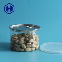 China 500ml Recyclable PET Plastic Food Can with Easy Open End Airtight Seal for sale