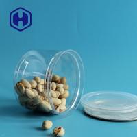 China 500ml Recyclable PET Plastic Food Can with Easy Open End Airtight Seal for sale